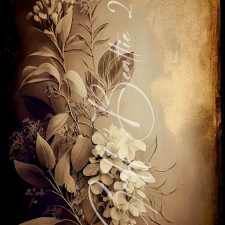 Floral backdrop collection of digital backdrops for portrait or design